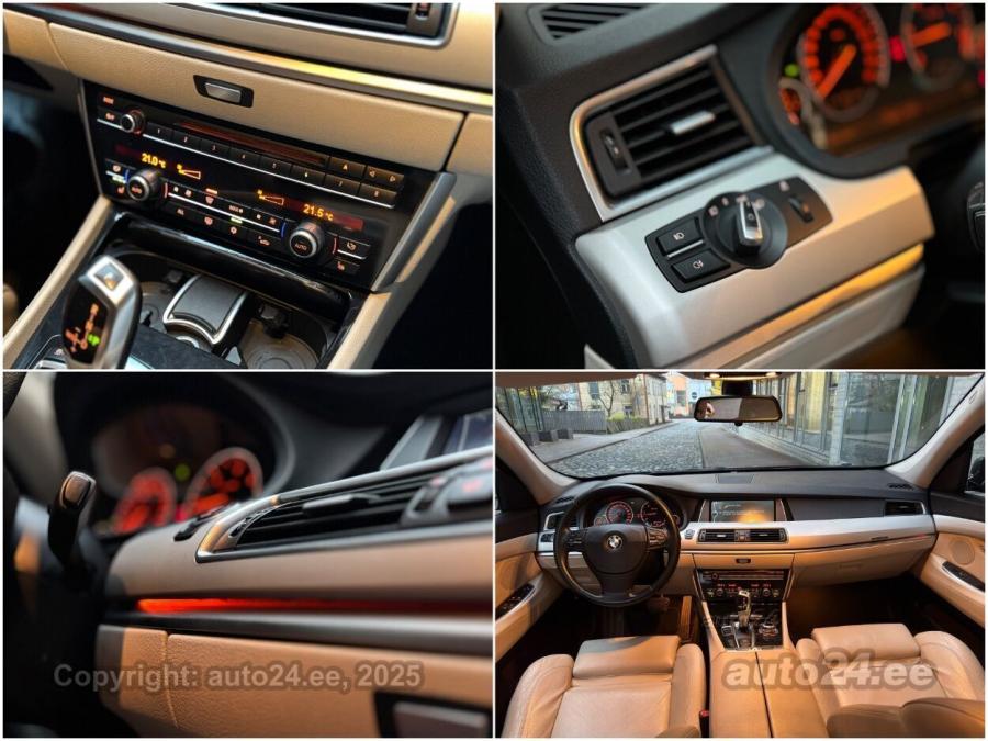 Black BMW 5 Series 2010 in Rakvere, with an engine capacity of 3.00 L and mileage of 269 thousand km for 9250 €, photo 9 on AUTOMOTO.COM.LV