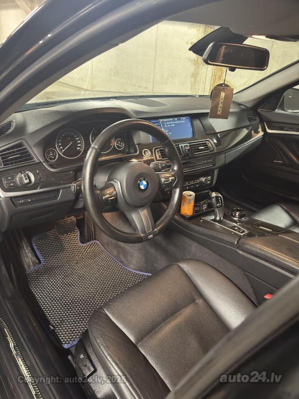 Black BMW 5 Series 2010 in Tartu, with an engine capacity of 3.00 L and mileage of 309 thousand km for 14500 €, photo 8 on AUTOMOTO.COM.LV
