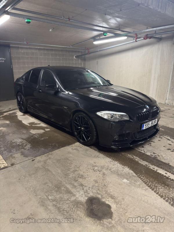 Black BMW 5 Series 2010 in Tartu, with an engine capacity of 3.00 L and mileage of 309 thousand km for 14000 €, photo 4 on AUTOMOTO.COM.LV