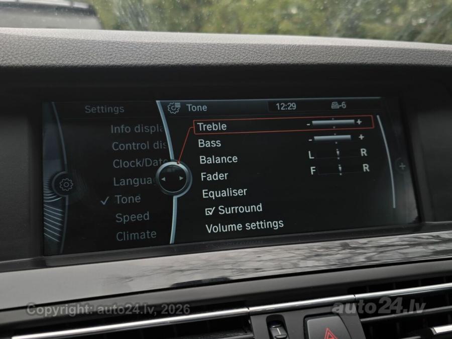 Черный БМВ 5 Серия 2010 в Таллин, объемом двигателя 3.00 л и пробегом 289 тыс. км за 7490 €, фото 21 на AUTOMOTO.COM.LV