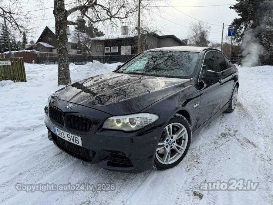 Melns BMW 5 Series 2010 Tallina, ar dzinēja tilpumu 3.00 L un nobraukumu 355 tūkst. km par 6990 €, foto 2 vietnē AUTOMOTO.COM.LV