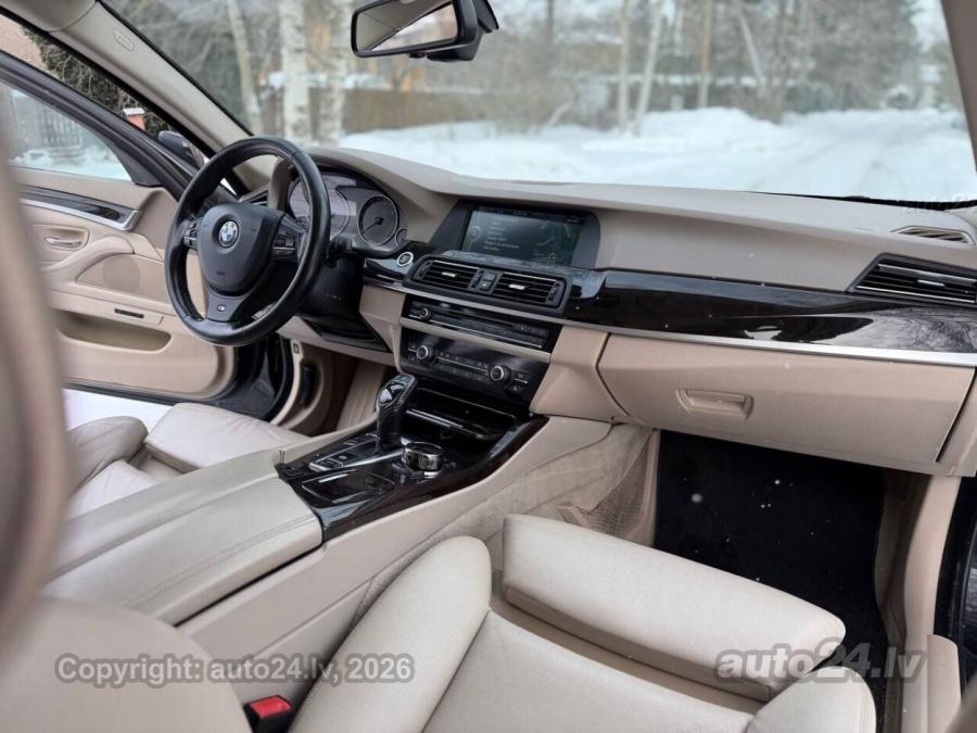 Melns BMW 5 Series 2010 Tallina, ar dzinēja tilpumu 3.00 L un nobraukumu 355 tūkst. km par 6990 €, foto 8 vietnē AUTOMOTO.COM.LV