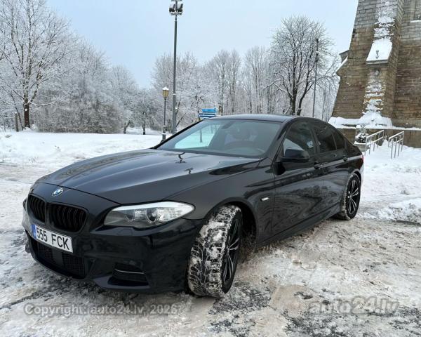 Black BMW 5 Series 2010 in Tallinn, with an engine capacity of 2.00 L and mileage of 249 thousand km for 9000 €, photo 1 on AUTOMOTO.COM.LV