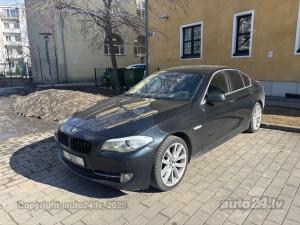 Black BMW 5 Series 2010 in Tallinn, with an engine capacity of 2.00 L and mileage of 284 thousand km for 7800 €, photo  on AUTOMOTO.COM.LV