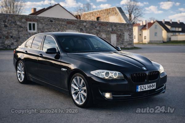 Black BMW 5 Series 2010 in Tartu, with an engine capacity of 2.00 L and mileage of 280 thousand km for 9999 €, photo 4 on AUTOMOTO.COM.LV