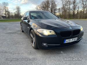 Black BMW 5 Series 2010 in Paide, with an engine capacity of 3.00 L and mileage of 310 thousand km for 9900 €, photo 3 on AUTOMOTO.COM.LV