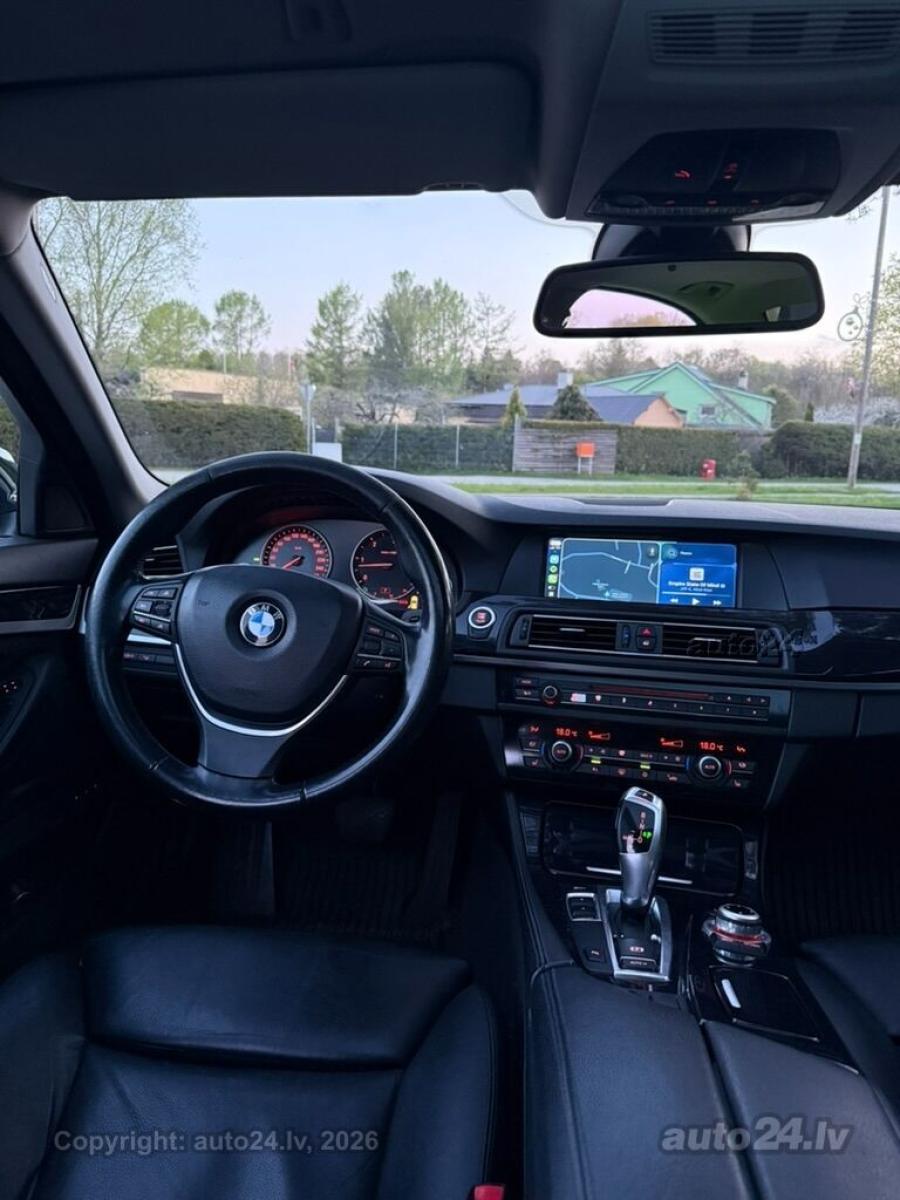 Melns BMW 5 Series 2010 Tallina, ar dzinēja tilpumu 3.00 L un nobraukumu 267 tūkst. km par 13900 €, foto 11 vietnē AUTOMOTO.COM.LV