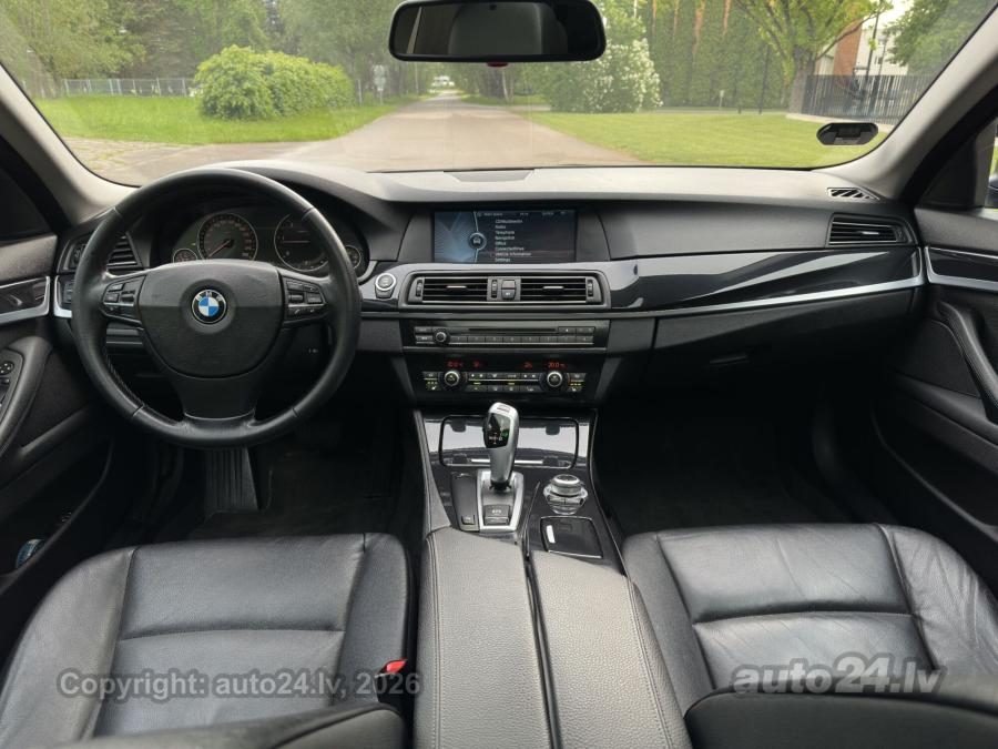 Black BMW 5 Series 2010 in Tartu, with an engine capacity of 2.00 L and mileage of 285 thousand km for 8500 €, photo 7 on AUTOMOTO.COM.LV