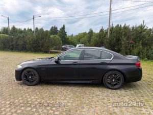 Black BMW 5 Series 2010 in Tallinn, with an engine capacity of 3.00 L and mileage of 336 thousand km for 10000 €, photo 6 on AUTOMOTO.COM.LV