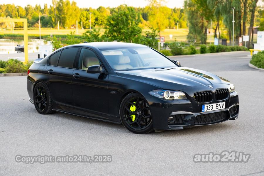 Melns BMW 5 Series 2010 Tartu, ar dzinēja tilpumu 3.00 L un nobraukumu 340 tūkst. km par 13590 €, foto 1 vietnē AUTOMOTO.COM.LV