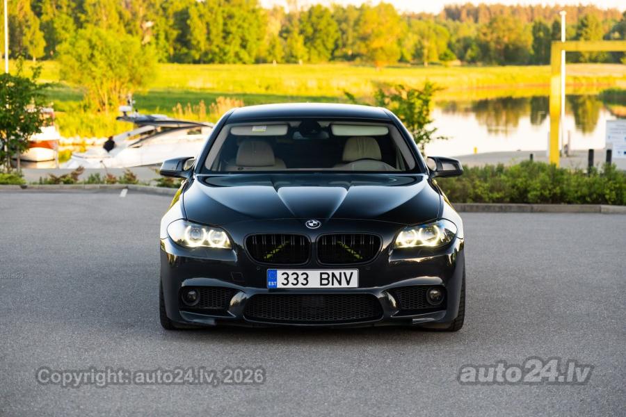 Melns BMW 5 Series 2010 Tartu, ar dzinēja tilpumu 3.00 L un nobraukumu 340 tūkst. km par 13590 €, foto 3 vietnē AUTOMOTO.COM.LV