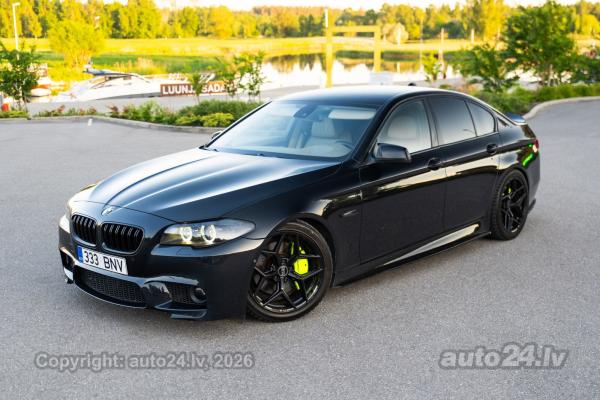 Black BMW 5 Series 2010 in Tartu, with an engine capacity of 3.00 L and mileage of 340 thousand km for 13590 €, photo 3 on AUTOMOTO.COM.LV