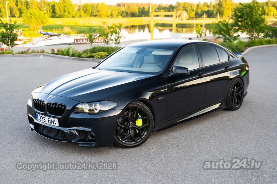 Melns BMW 5 Series 2010 Tartu, ar dzinēja tilpumu 3.00 L un nobraukumu 340 tūkst. km par 13590 €, foto 4 vietnē AUTOMOTO.COM.LV