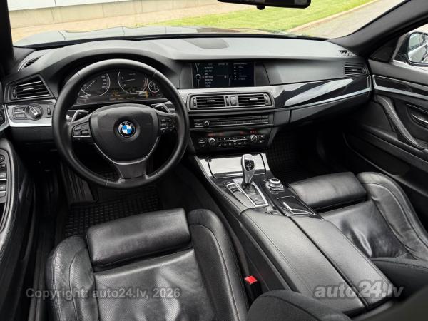 Black BMW 5 Series 2010 in Tartu, with an engine capacity of 3.00 L and mileage of 304 thousand km for 7500 €, photo 7 on AUTOMOTO.COM.LV