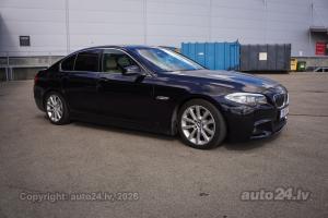 Black BMW 5 Series 2010 in Tallinn, with an engine capacity of 3.00 L and mileage of 271 thousand km for 10990 €, photo 5 on AUTOMOTO.COM.LV