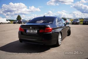 Black BMW 5 Series 2010 in Tallinn, with an engine capacity of 3.00 L and mileage of 271 thousand km for 10990 €, photo 6 on AUTOMOTO.COM.LV