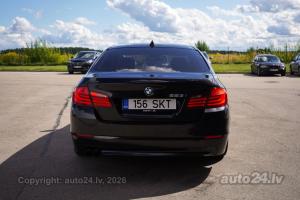 Black BMW 5 Series 2010 in Tallinn, with an engine capacity of 3.00 L and mileage of 271 thousand km for 10990 €, photo 7 on AUTOMOTO.COM.LV
