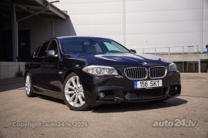 Black BMW 5 Series 2010 in Tallinn, with an engine capacity of 3.00 L and mileage of 271 thousand km for 10990 €, photo 10 on AUTOMOTO.COM.LV