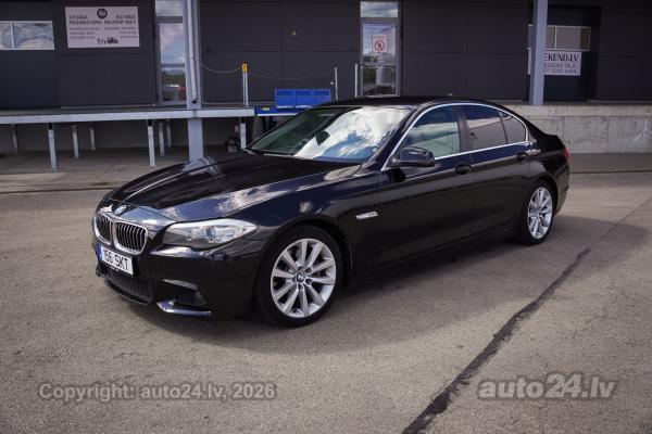 Melns BMW 5 Series 2010 Tallina, ar dzinēja tilpumu 3.00 L un nobraukumu 271 tūkst. km par 10990 €, foto 1 vietnē AUTOMOTO.COM.LV