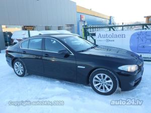 Black BMW 5 Series 2011 in Viljandi, with an engine capacity of 2.00 L and mileage of 205 thousand km for 10790 €, photo 20 on AUTOMOTO.COM.LV