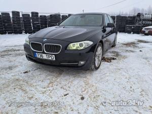 Black BMW 5 Series 2011 in Polva, with an engine capacity of 3.00 L and mileage of 241 thousand km for 8999 €, photo 2 on AUTOMOTO.COM.LV