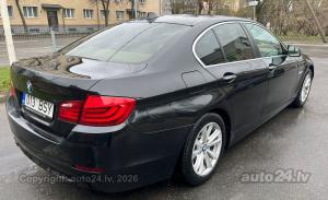 Black BMW 5 Series 2011 in Tallinn, with an engine capacity of 2.00 L and mileage of 195 thousand km for 8900 €, photo 4 on AUTOMOTO.COM.LV