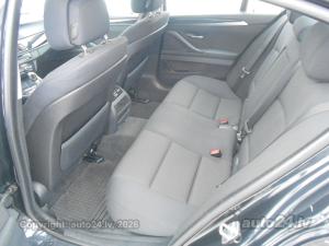 Black BMW 5 Series 2011 in Viljandi, with an engine capacity of 2.00 L and mileage of 205 thousand km for 9490 €, photo 12 on AUTOMOTO.COM.LV