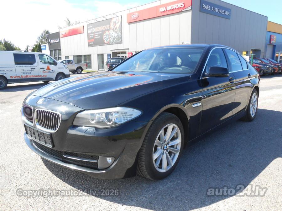 Melns BMW 5 Series 2011 Viljandi, ar dzinēja tilpumu 2.00 L un nobraukumu 205 tūkst. km par 8990 €, foto 1 vietnē AUTOMOTO.COM.LV