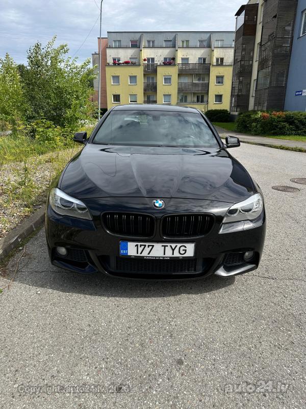 Melns BMW 5 Series 2011 Tallina, ar dzinēja tilpumu 3.00 L un nobraukumu 203 tūkst. km par 10900 €, foto 2 vietnē AUTOMOTO.COM.LV