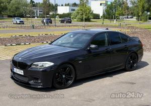 Black BMW 5 Series 2011 in Tallinn, with an engine capacity of 3.00 L and mileage of 287 thousand km for 11500 €, photo  on AUTOMOTO.COM.LV