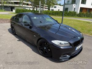 Black BMW 5 Series 2011 in Tallinn, with an engine capacity of 3.00 L and mileage of 287 thousand km for 11500 €, photo 4 on AUTOMOTO.COM.LV
