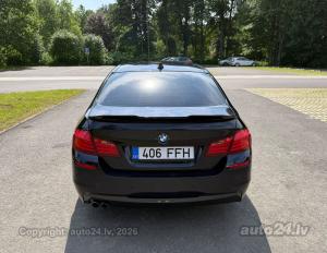Black BMW 5 Series 2011 in Tallinn, with an engine capacity of 3.00 L and mileage of 287 thousand km for 11500 €, photo 8 on AUTOMOTO.COM.LV