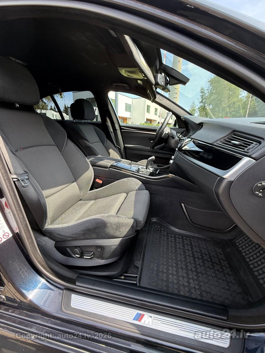 Black BMW 5 Series 2011 in Tallinn, with an engine capacity of 3.00 L and mileage of 287 thousand km for 11500 €, photo 16 on AUTOMOTO.COM.LV