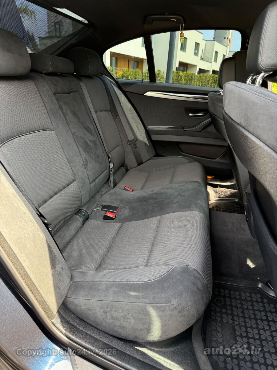 Black BMW 5 Series 2011 in Tallinn, with an engine capacity of 3.00 L and mileage of 287 thousand km for 11500 €, photo 17 on AUTOMOTO.COM.LV