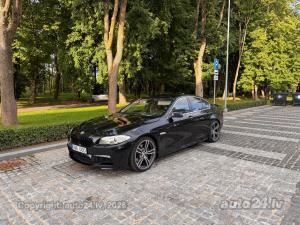 Black BMW 5 Series 2011 in Sillamae, with an engine capacity of 3.00 L and mileage of 334 thousand km for 12500 €, photo  on AUTOMOTO.COM.LV