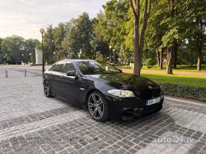 Black BMW 5 Series 2011 in Sillamae, with an engine capacity of 3.00 L and mileage of 334 thousand km for 12500 €, photo 3 on AUTOMOTO.COM.LV