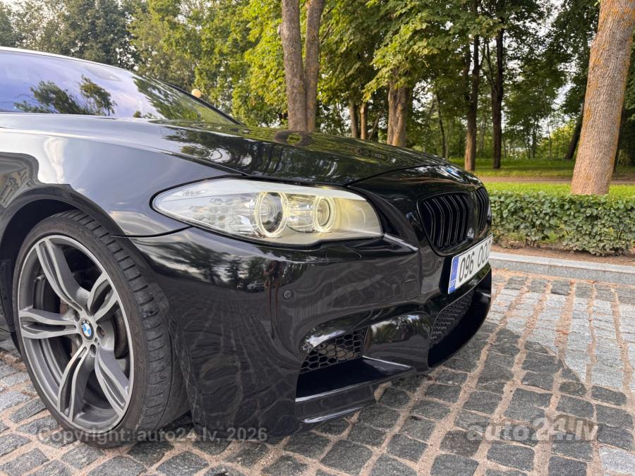 Black BMW 5 Series 2011 in Sillamae, with an engine capacity of 3.00 L and mileage of 334 thousand km for 12500 €, photo 8 on AUTOMOTO.COM.LV