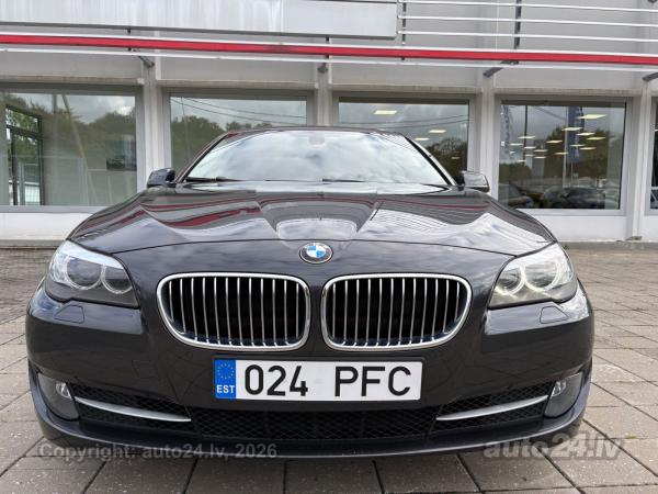 Black BMW 5 Series 2011 in Johvi, with an engine capacity of 3.00 L and mileage of 201 thousand km for 9900 €, photo 5 on AUTOMOTO.COM.LV