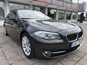 Black BMW 5 Series 2011 in Johvi, with an engine capacity of 3.00 L and mileage of 201 thousand km for 9900 €, photo 5 on AUTOMOTO.COM.LV