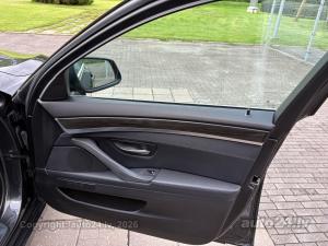 Black BMW 5 Series 2011 in Johvi, with an engine capacity of 3.00 L and mileage of 201 thousand km for 9900 €, photo 19 on AUTOMOTO.COM.LV