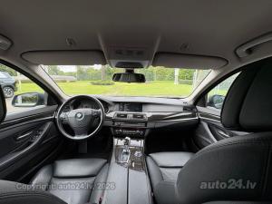 Black BMW 5 Series 2011 in Johvi, with an engine capacity of 3.00 L and mileage of 201 thousand km for 9900 €, photo 21 on AUTOMOTO.COM.LV