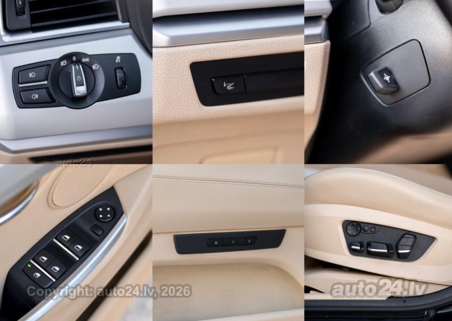 Black BMW 5 Series 2011 in Tallinn, with an engine capacity of 3.00 L and mileage of 0 thousand km for 8499 €, photo 23 on AUTOMOTO.COM.LV