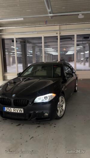 Melns BMW 5 Series 2012 Tallina, ar dzinēja tilpumu 3.00 L un nobraukumu 239 tūkst. km par 14999 €, foto 2 vietnē AUTOMOTO.COM.LV