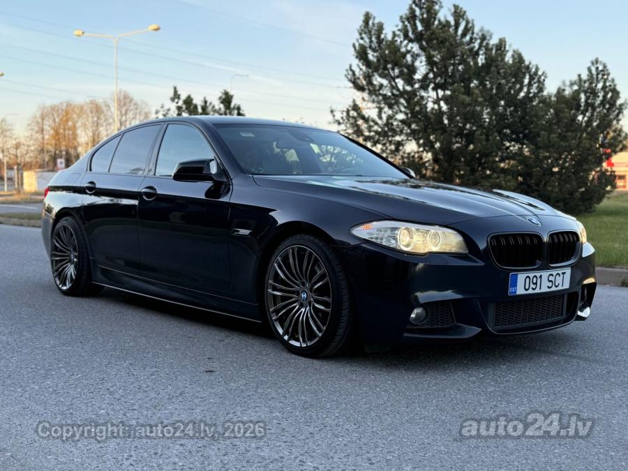 Melns BMW 5 Series 2012 Tartu, ar dzinēja tilpumu 3.00 L un nobraukumu 265 tūkst. km par 14200 €, foto 3 vietnē AUTOMOTO.COM.LV