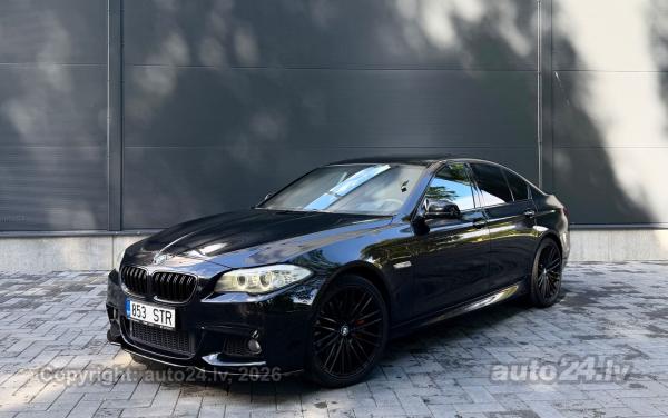 Black BMW 5 Series 2012 in Tartu, with an engine capacity of 3.00 L and mileage of 270 thousand km for 10900 €, photo 3 on AUTOMOTO.COM.LV