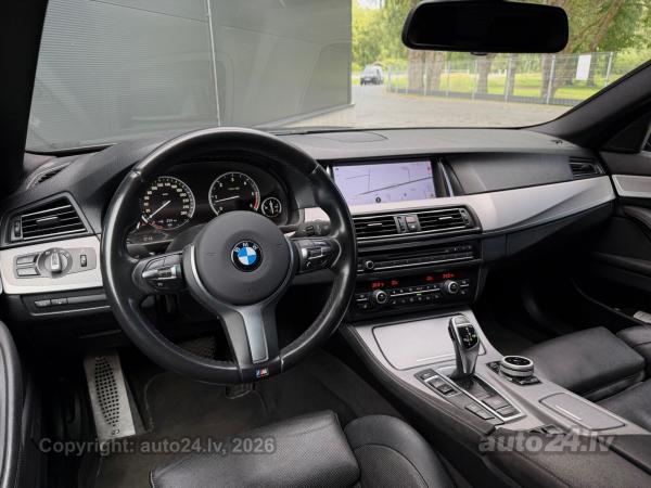 Black BMW 5 Series 2012 in Tartu, with an engine capacity of 3.00 L and mileage of 270 thousand km for 10900 €, photo 8 on AUTOMOTO.COM.LV