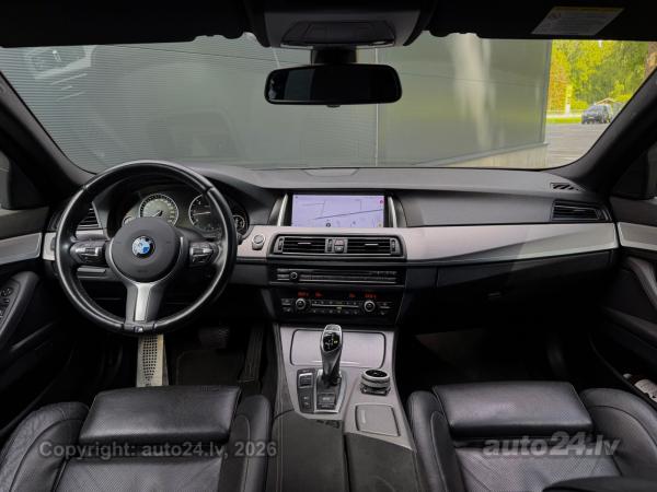 Black BMW 5 Series 2012 in Tartu, with an engine capacity of 3.00 L and mileage of 270 thousand km for 10900 €, photo 9 on AUTOMOTO.COM.LV
