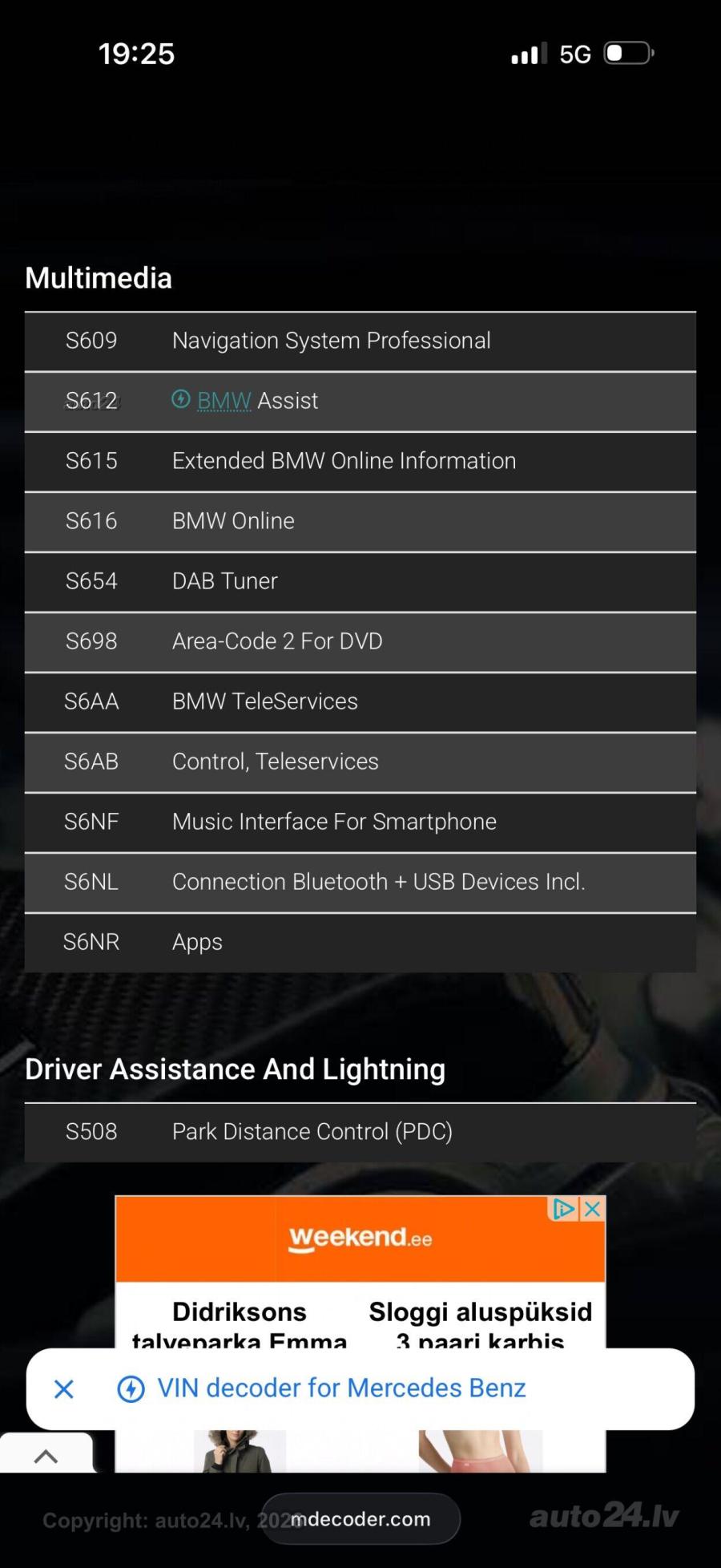 Черный БМВ 5 Серия 2013 в Таллин, объемом двигателя 2.00 л и пробегом 220 тыс. км за 6550 €, фото 14 на AUTOMOTO.COM.LV