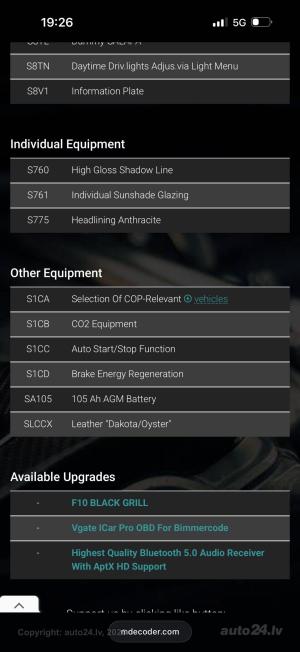 Черный БМВ 5 Серия 2013 в Таллин, объемом двигателя 2.00 л и пробегом 220 тыс. км за 6550 €, фото 16 на AUTOMOTO.COM.LV