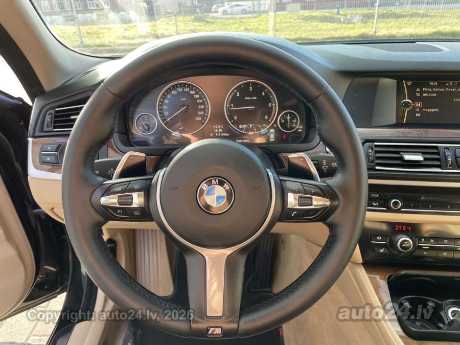 Melns BMW 5 Series 2013 Veru, ar dzinēja tilpumu 2.00 L un nobraukumu 303 tūkst. km par 8500 €, foto 15 vietnē AUTOMOTO.COM.LV